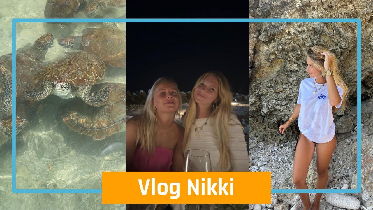 Nikki VLOG #3 strandjes bezoeken, fotoshoot, uiteten, afscheid nemen en ...