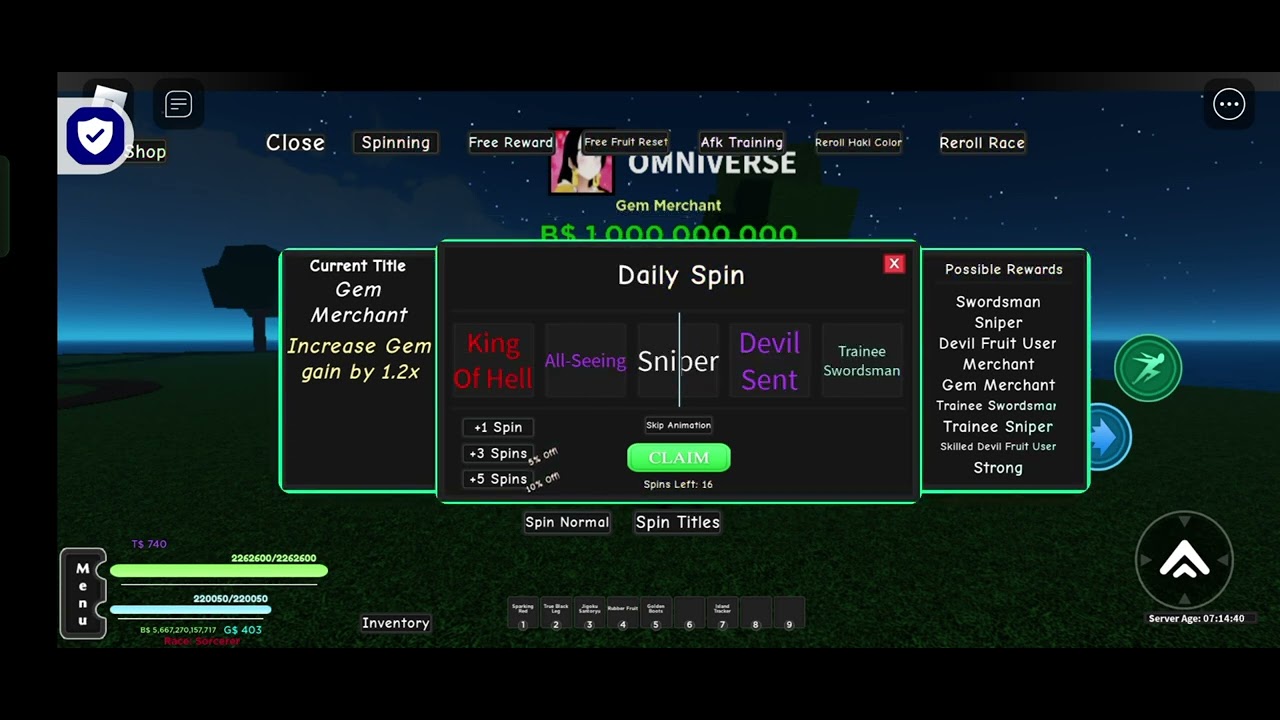 Getting best titles under 20 spins in ||AOPG - YouTube