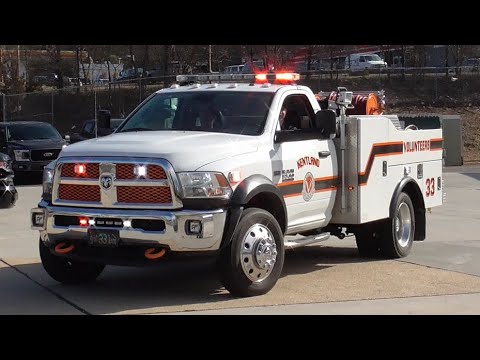 *POWERCALL* PGFD-Kentland Vol. Fire Dept. Mini Pumper 833 Responding ...