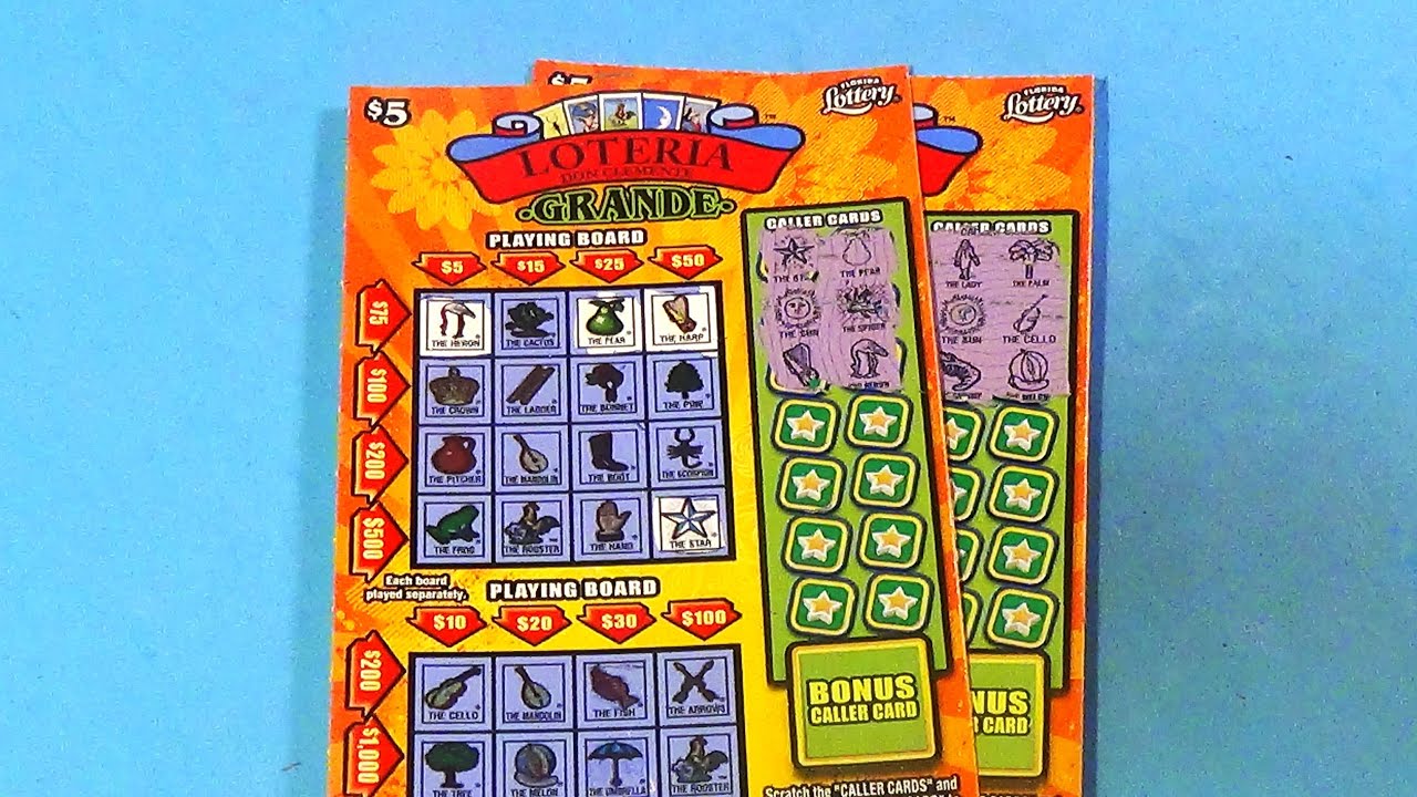 SOOD 1291: TWO $5 LOTERIA GRANDE FL Lottery Scratch Tickets - YouTube