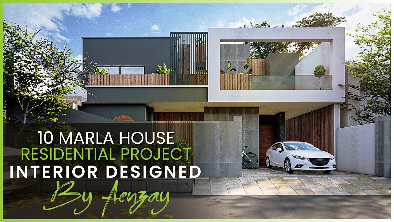 Residential Interior Project | Modern House Design | 10 Marla House ...