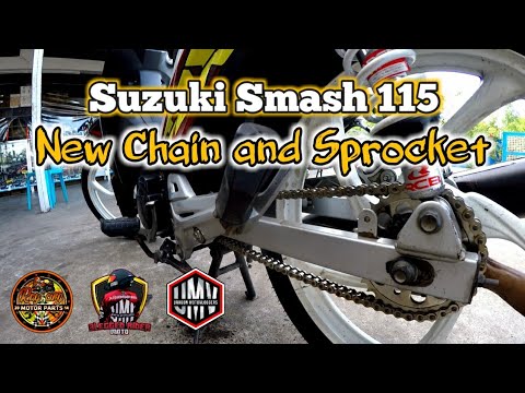 Palit Chain at Sprocket | Suzuki Smash 115 - YouTube