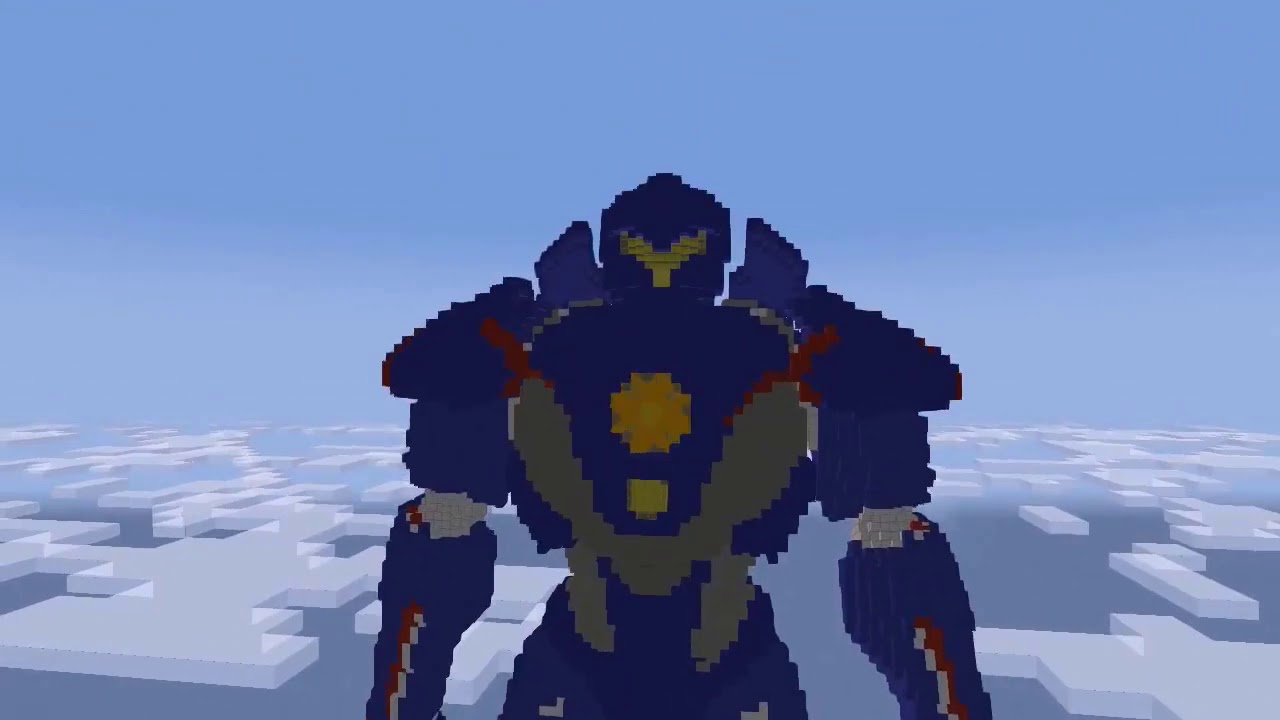 Minecraft Pacific Rim 2 battle - YouTube