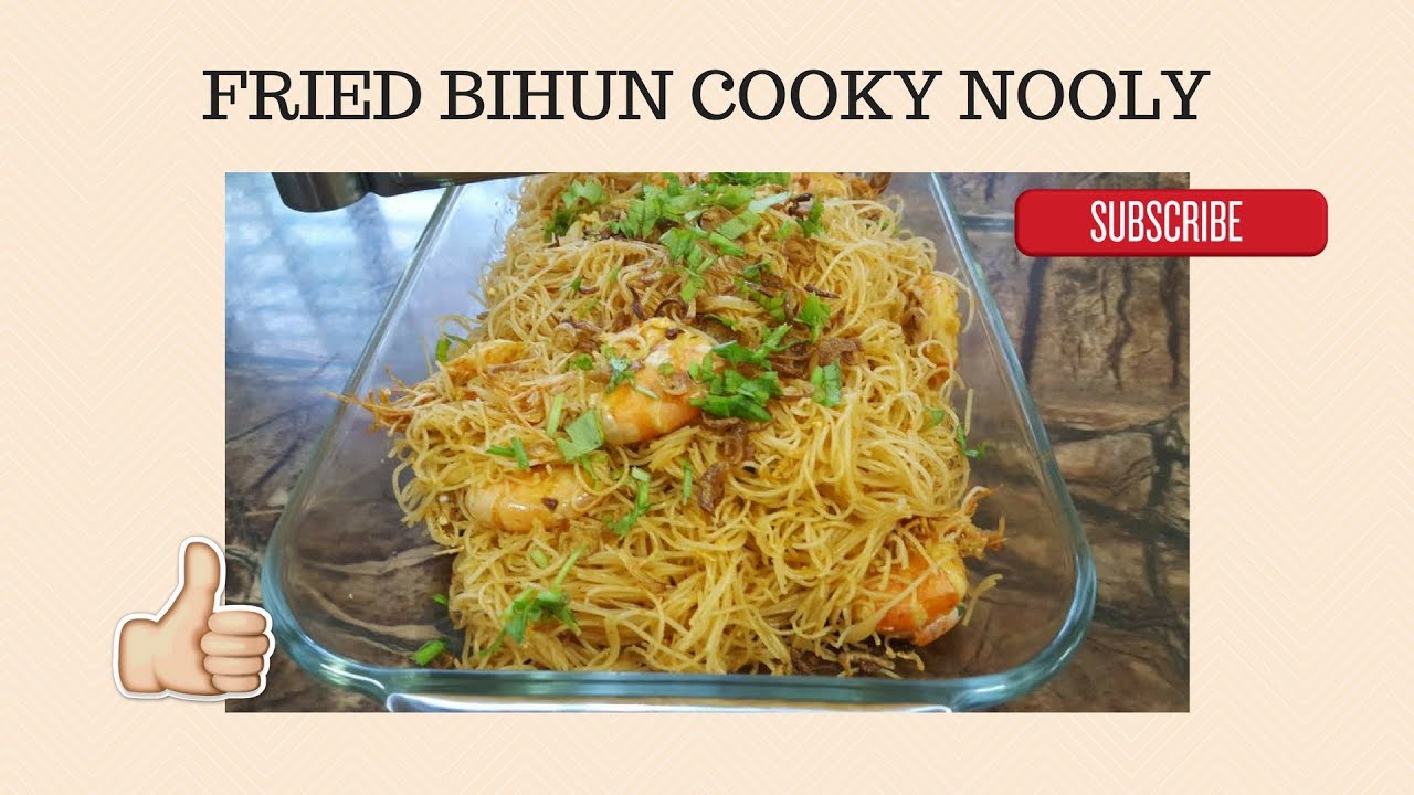 How to Cook Fried Bihun - YouTube