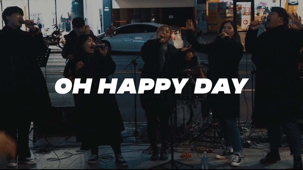 [REBORN BUSKING WORSHIP] Oh Happy Day (cover) - REBORN 리본 - YouTube Music