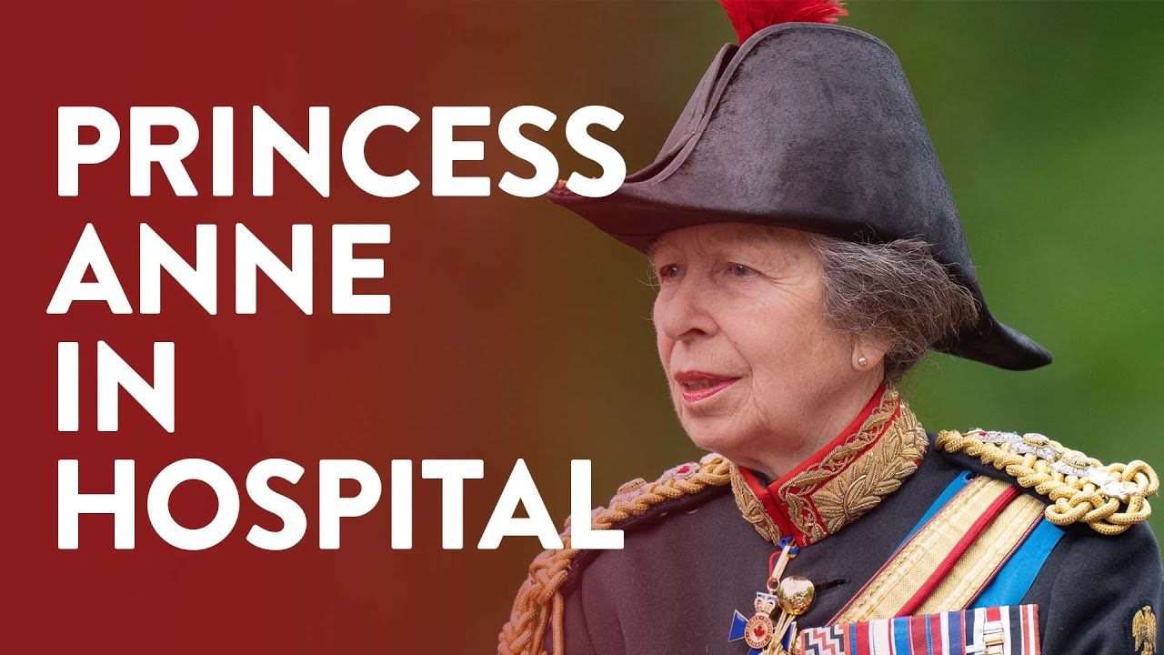 Princess Anne in hospital with injuries and concussion - YouTube