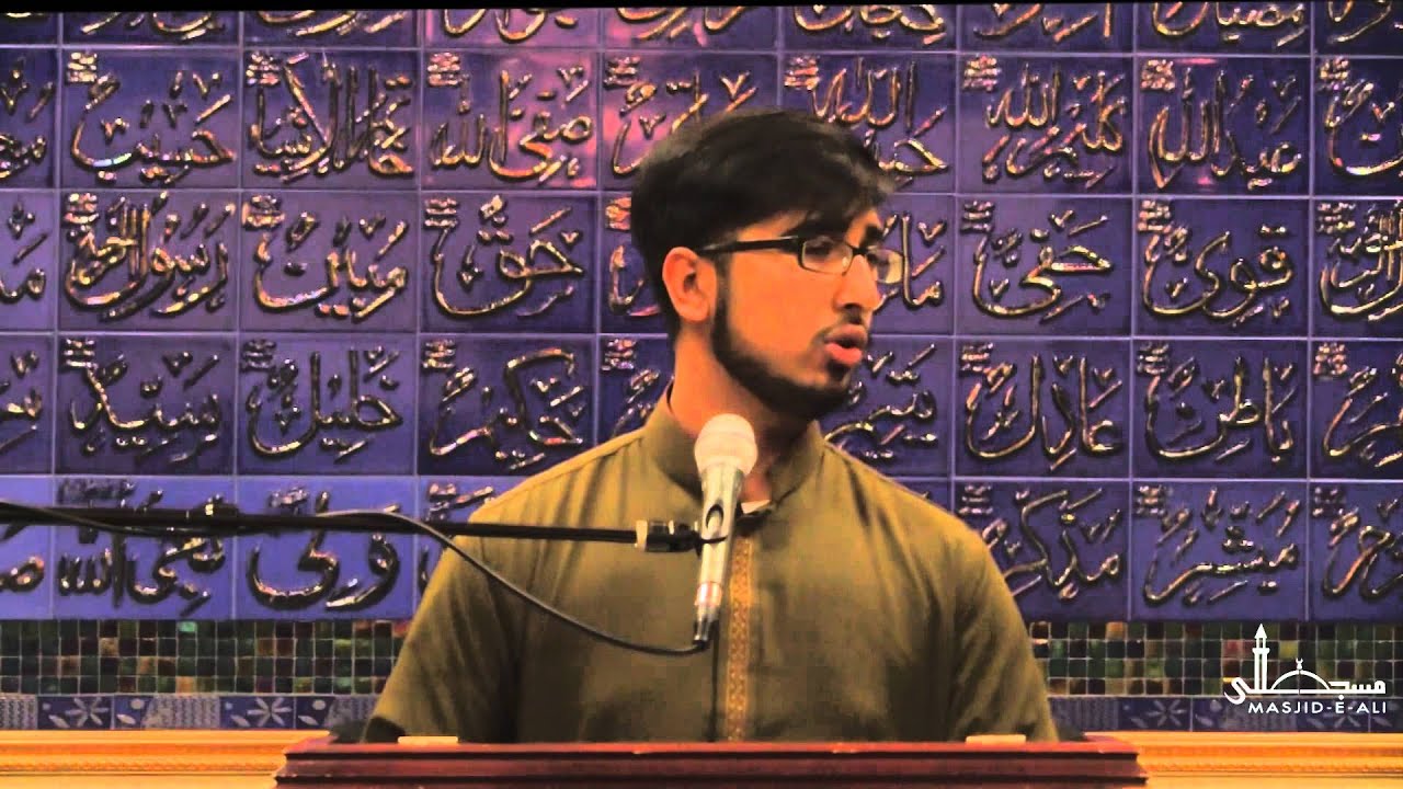 Taqi Khan - Jashn-e-Shabaan - Masjid-e-Ali - YouTube
