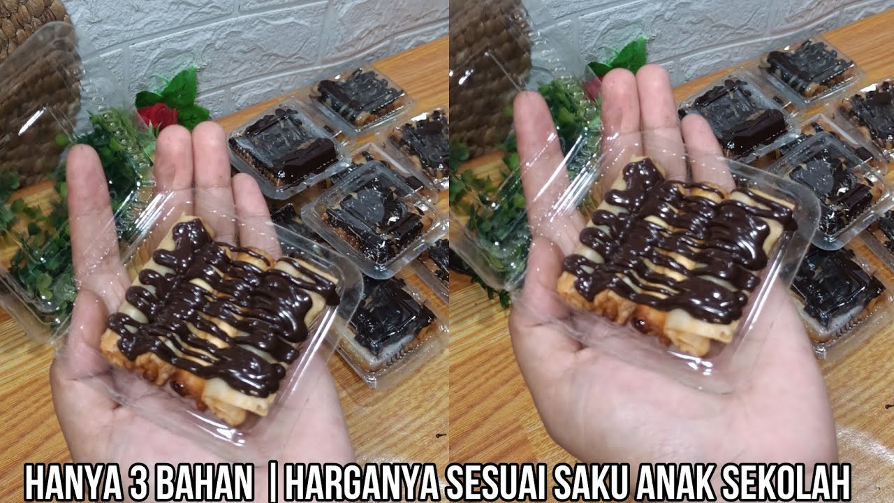 IDE JUALAN DARI KULIT PANGSIT || PISCOK MINI SESUAI SAKU ANAK SEKOLAH ...