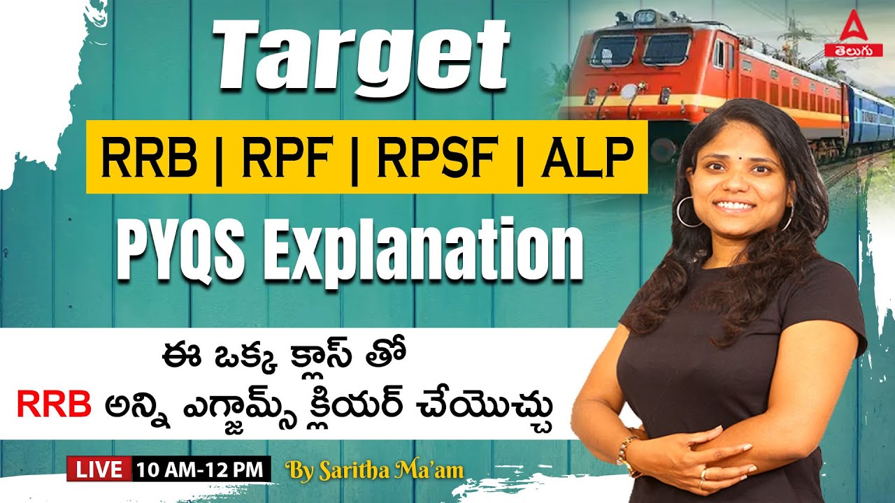 RRB | RPF | RPSF | ALP | Science & Tech PYQS Explanation - YouTube