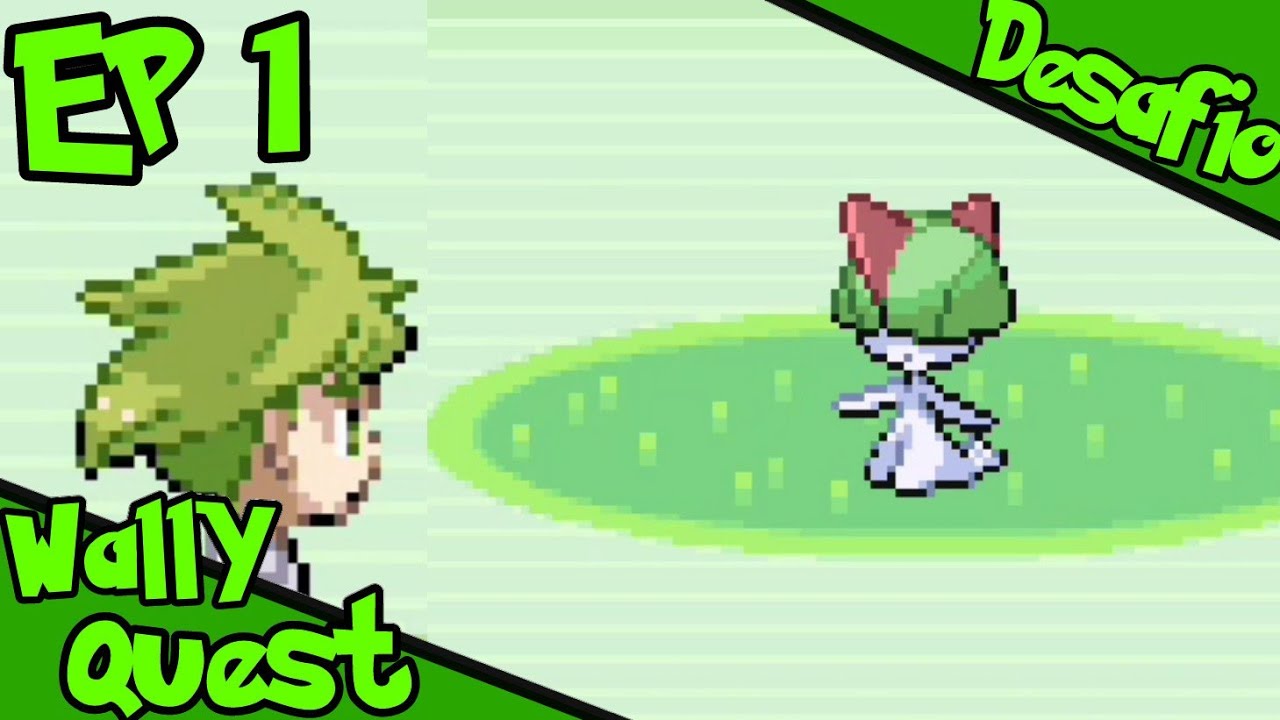 Tentando Zerar Só Usando Ralts e Sua Linha Evolutiva - Pokemon Wally ...