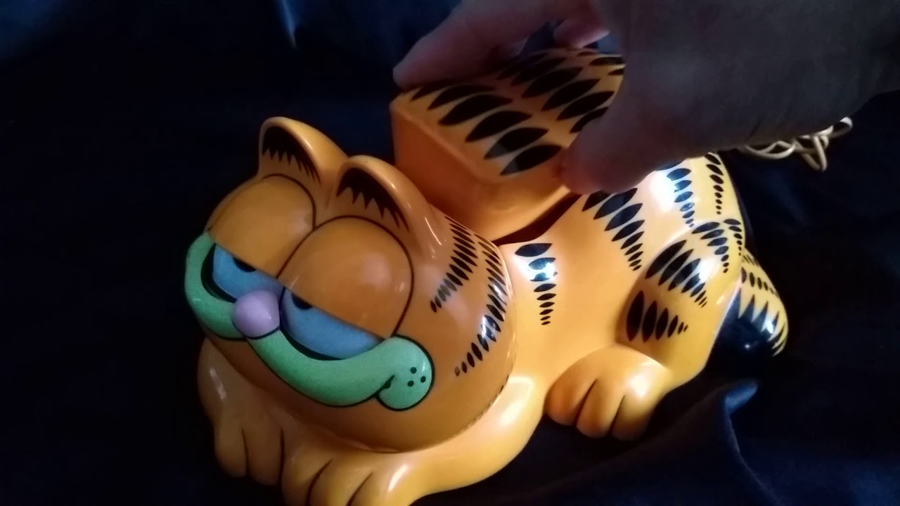 Garfield phone - YouTube