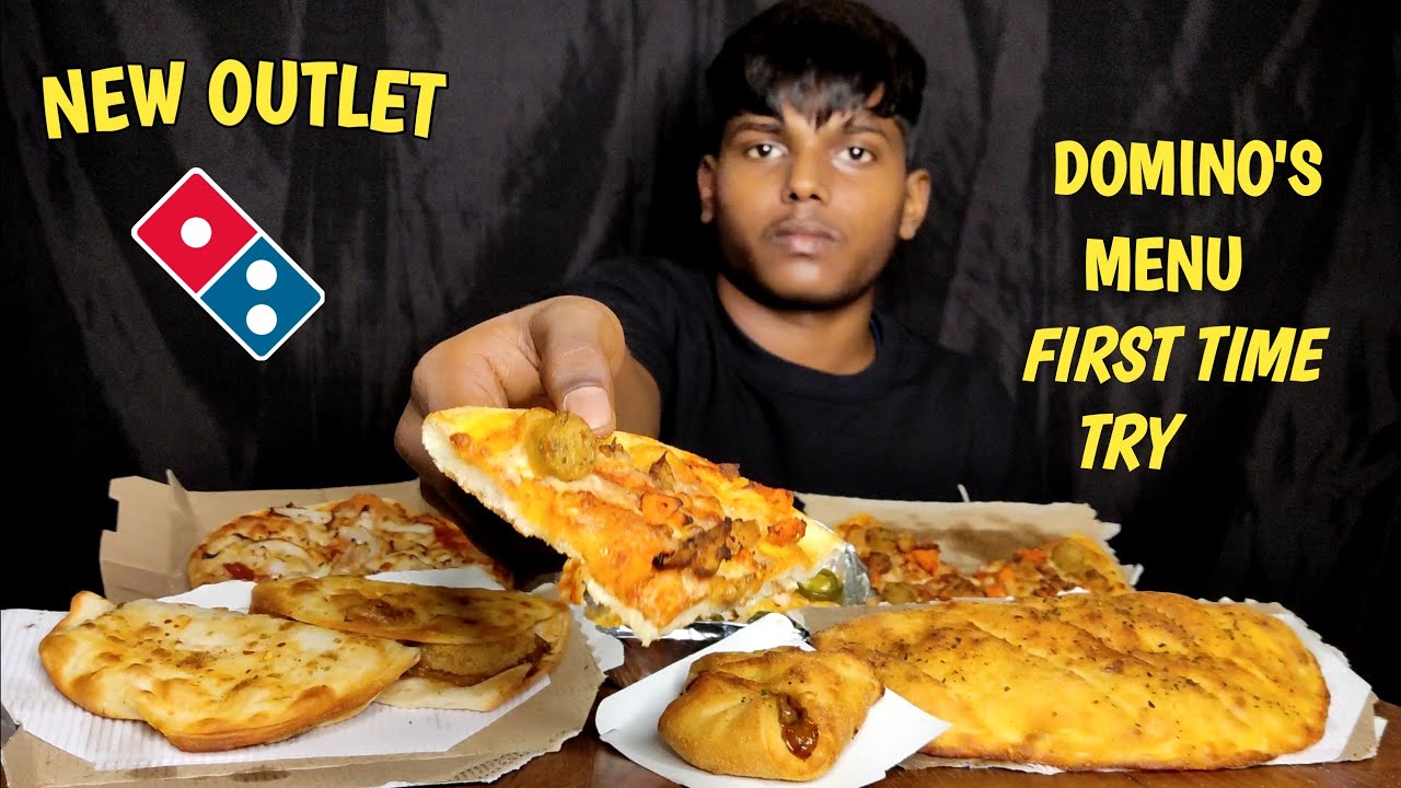 NEW OUTLET IN DOMINOS MENU | NON VEV LOADED PIZZA, CTEAMY CHEESE ...