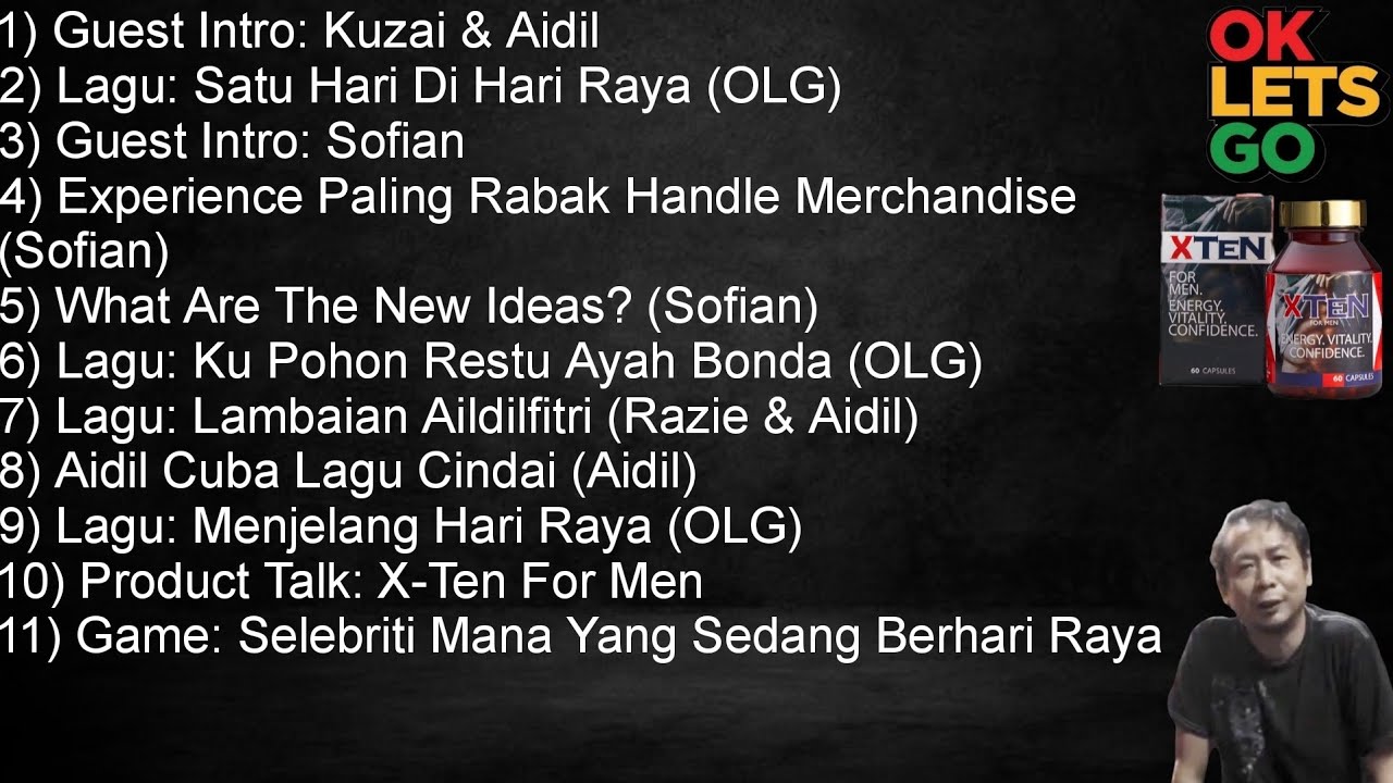 OKLETSGO 57 - Rumah Terbuka OLG. Muzik & Merchandising. - YouTube