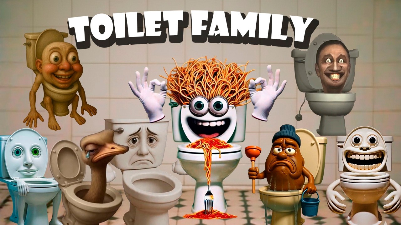 All Italian Brainrot Spaghetti Tualetti Family - YouTube