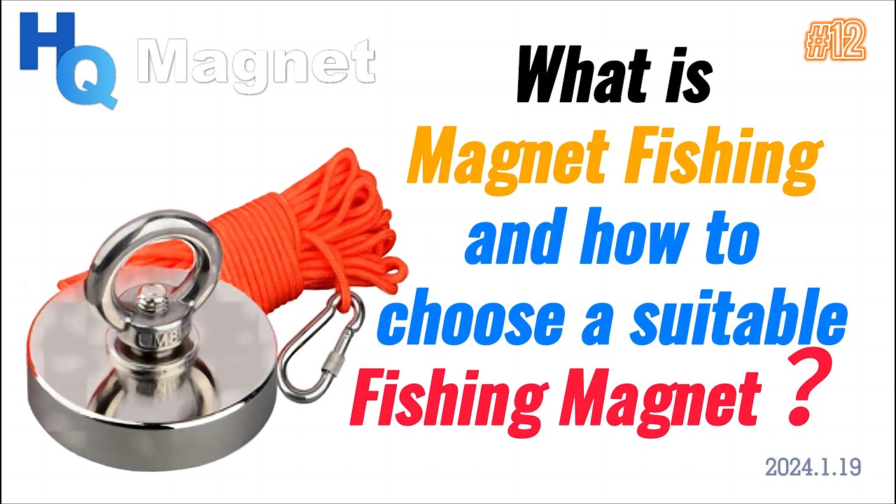 What is magnet fishing? How to choose a suitable fishing magnet? - YouTube