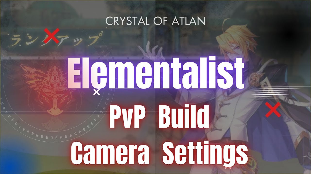 Crystal of Atlan Master Elementalist PvP Build Camera settings - YouTube