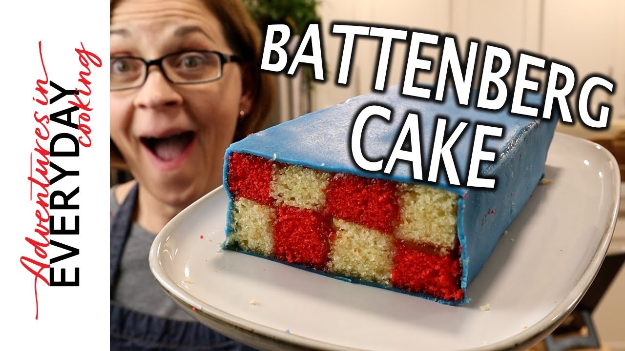 Independence Day themed Battenberg Cake - YouTube