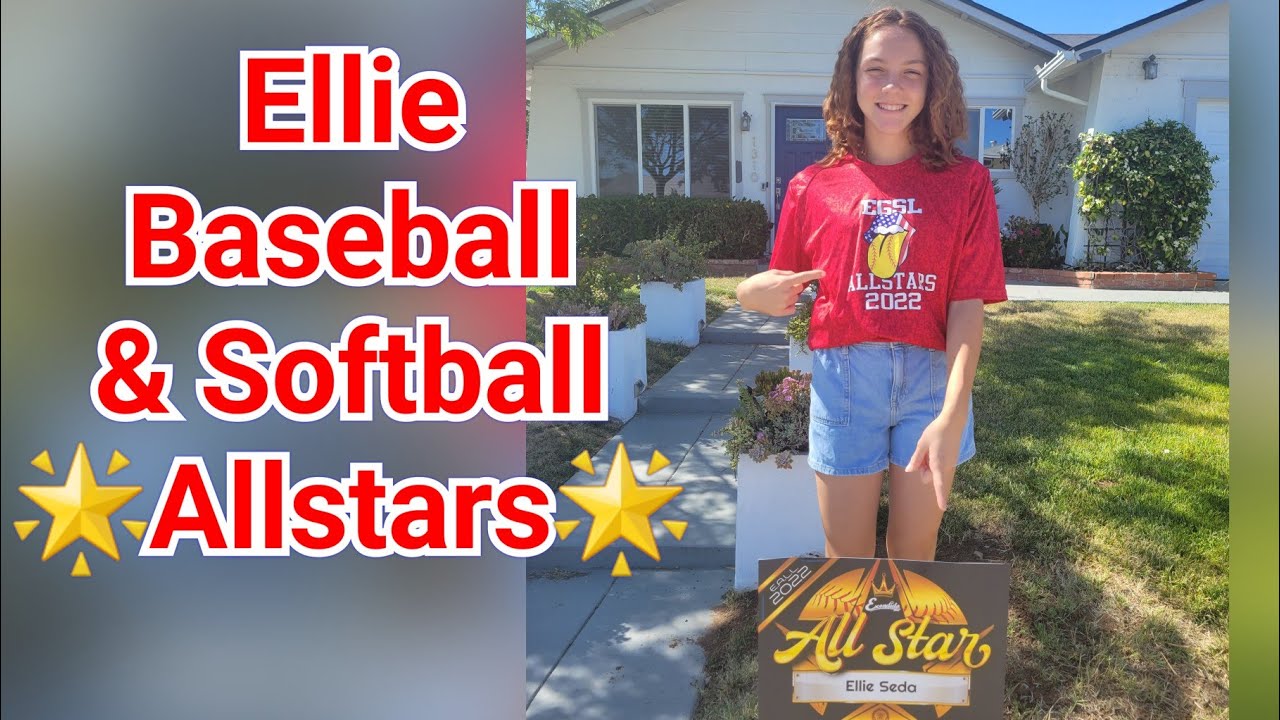Ellie 12U Baseball Allstar - YouTube