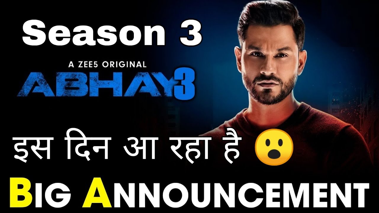 Abhay season 3 | Coming or not | Expected Story | Ending Explained - YouTube