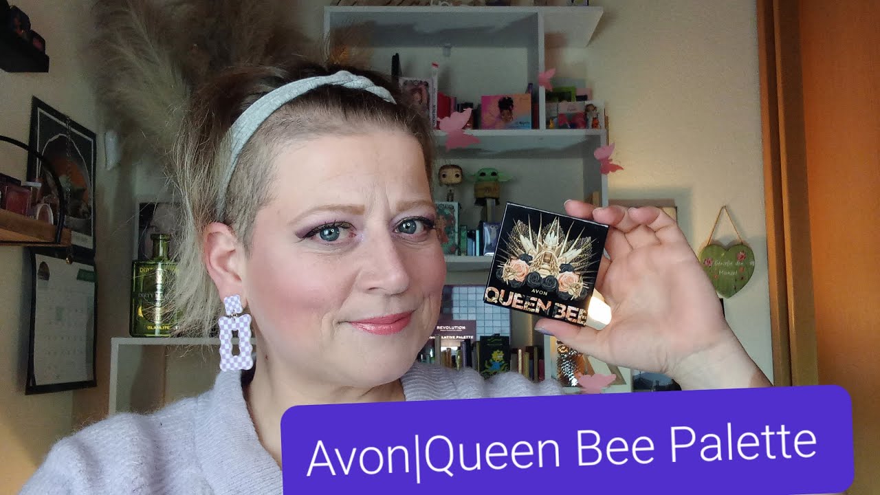Lidschattenpalettenvorstellung/Avon/Queen Bee Palette - YouTube