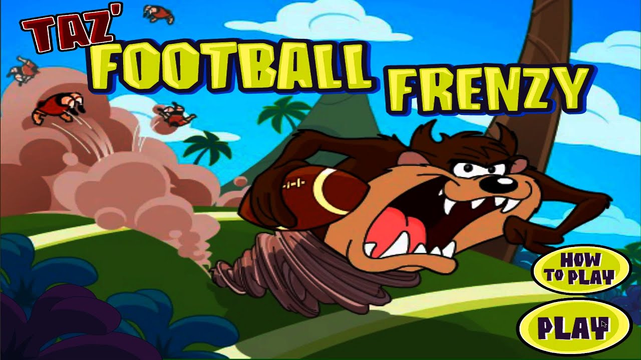 Taz Footbal Frenzy - YouTube