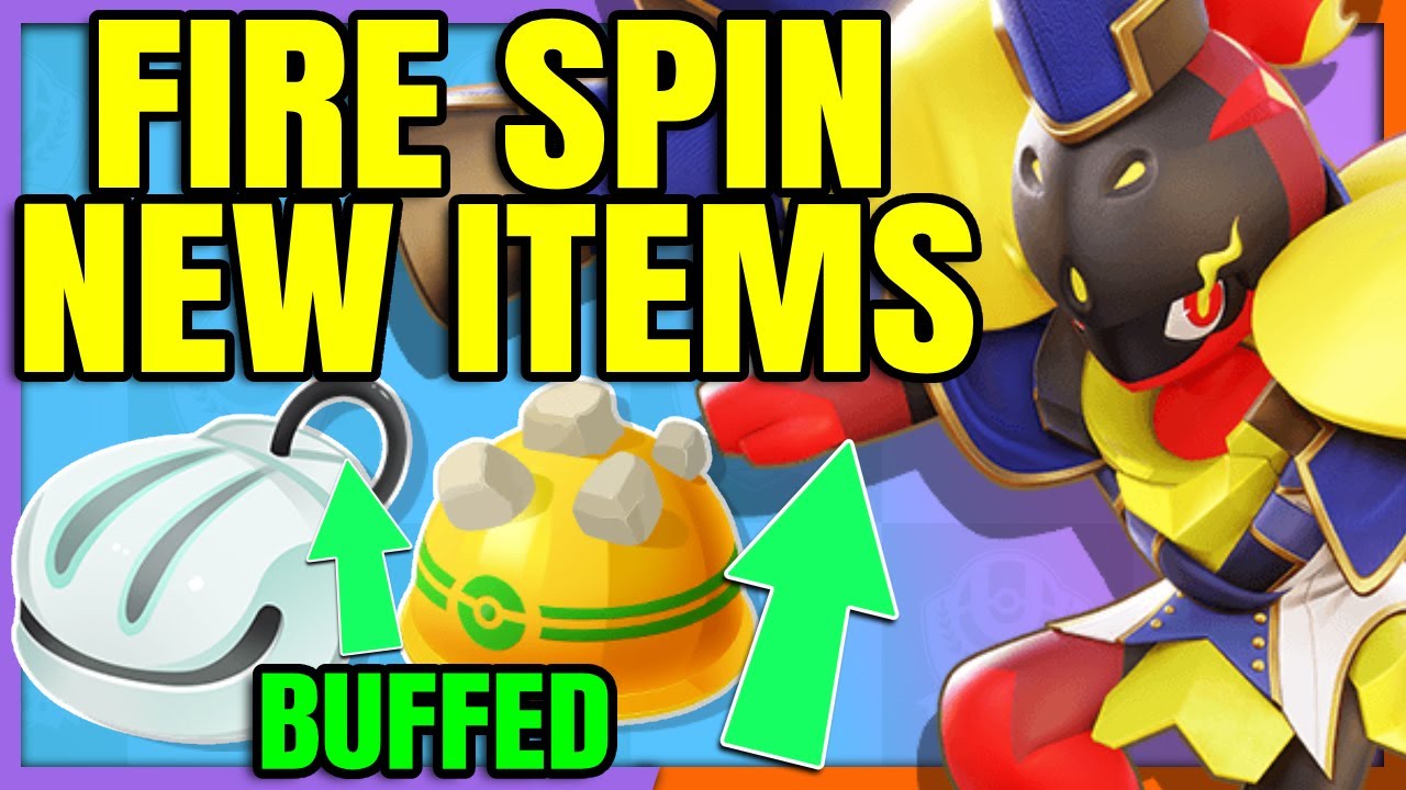 I tried the two BUFFED HELD ITEMS on FIRE SPIN ARMAROUGE | Pokemon ...