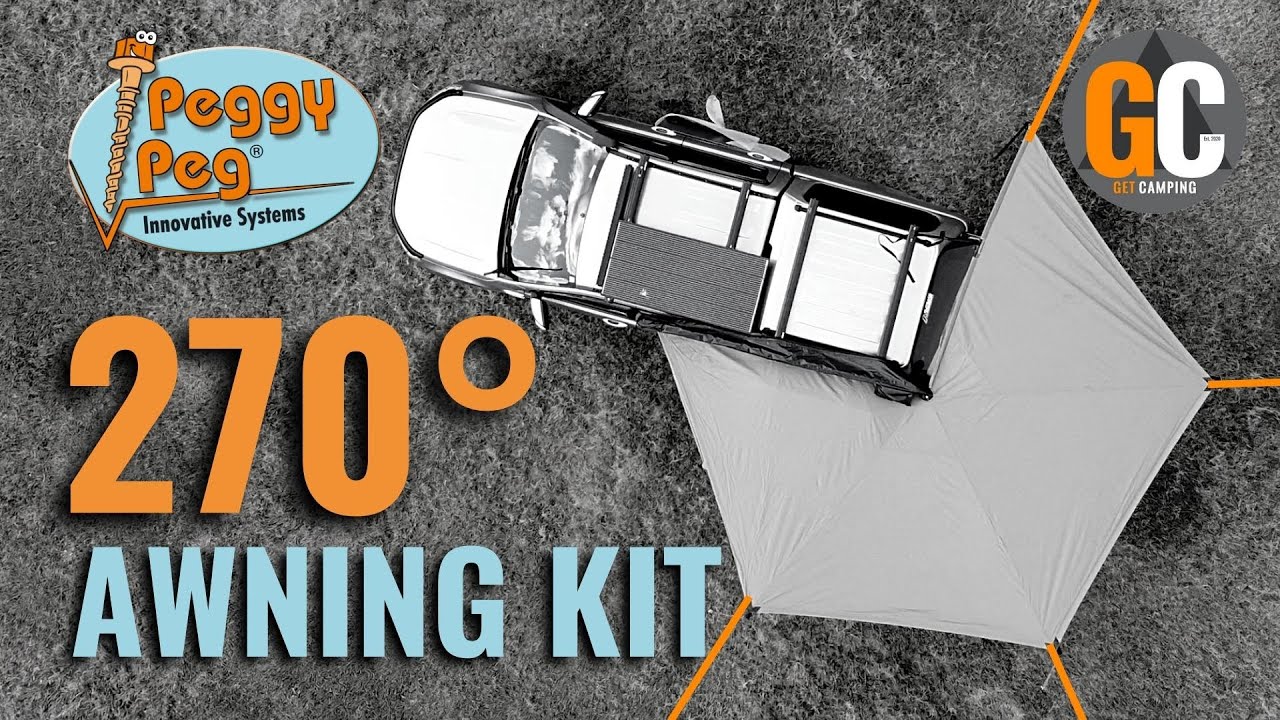 Peggy Peg 270 Awning Kit Review || Tailgate Review - YouTube