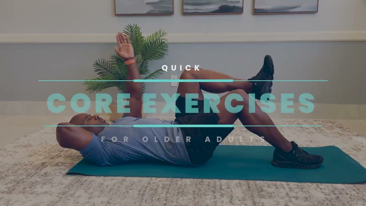 Learn Core Exercises for Older Adults in Less Than 1 Minute - YouTube