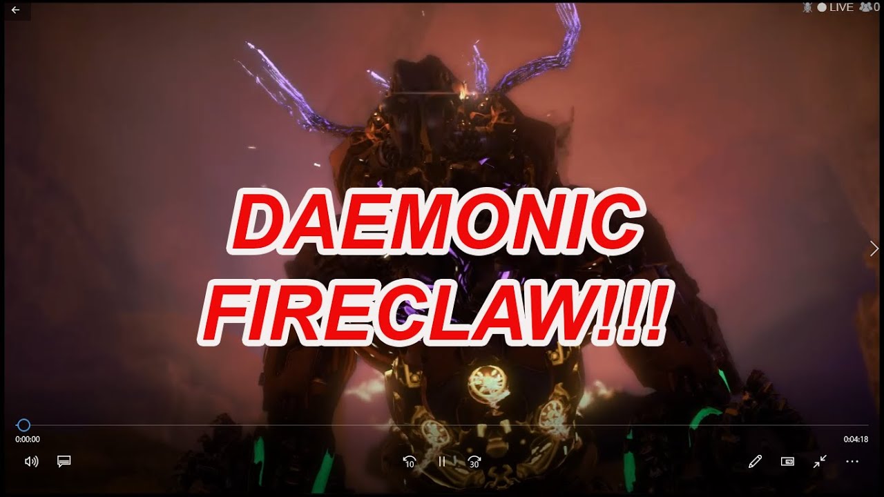 How to Defeat Daemonic Fire Claw within 3 or 4 minutes 2021 - YouTube
