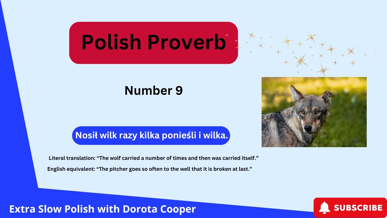 Uncover The Wisdom: Exploring Polish Proverbs with Explanation Part 9 - YouTube