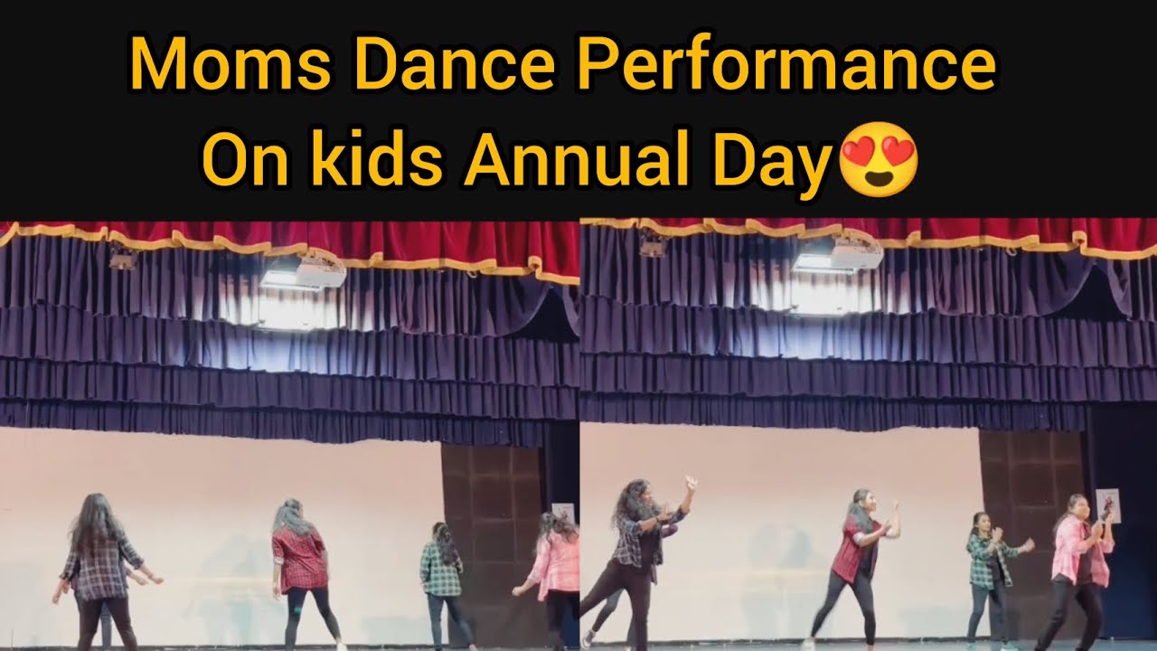 Moms Dance Performance on kids Annual Day 😍#aartibadola - YouTube