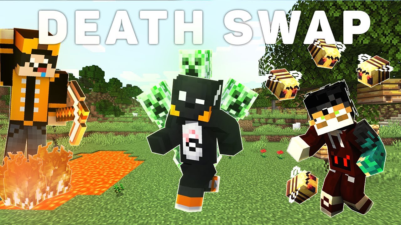 MINECRAFT tapi BERTUKAR TUBUH Melawan Mefelz dan EMONSKUY - YouTube