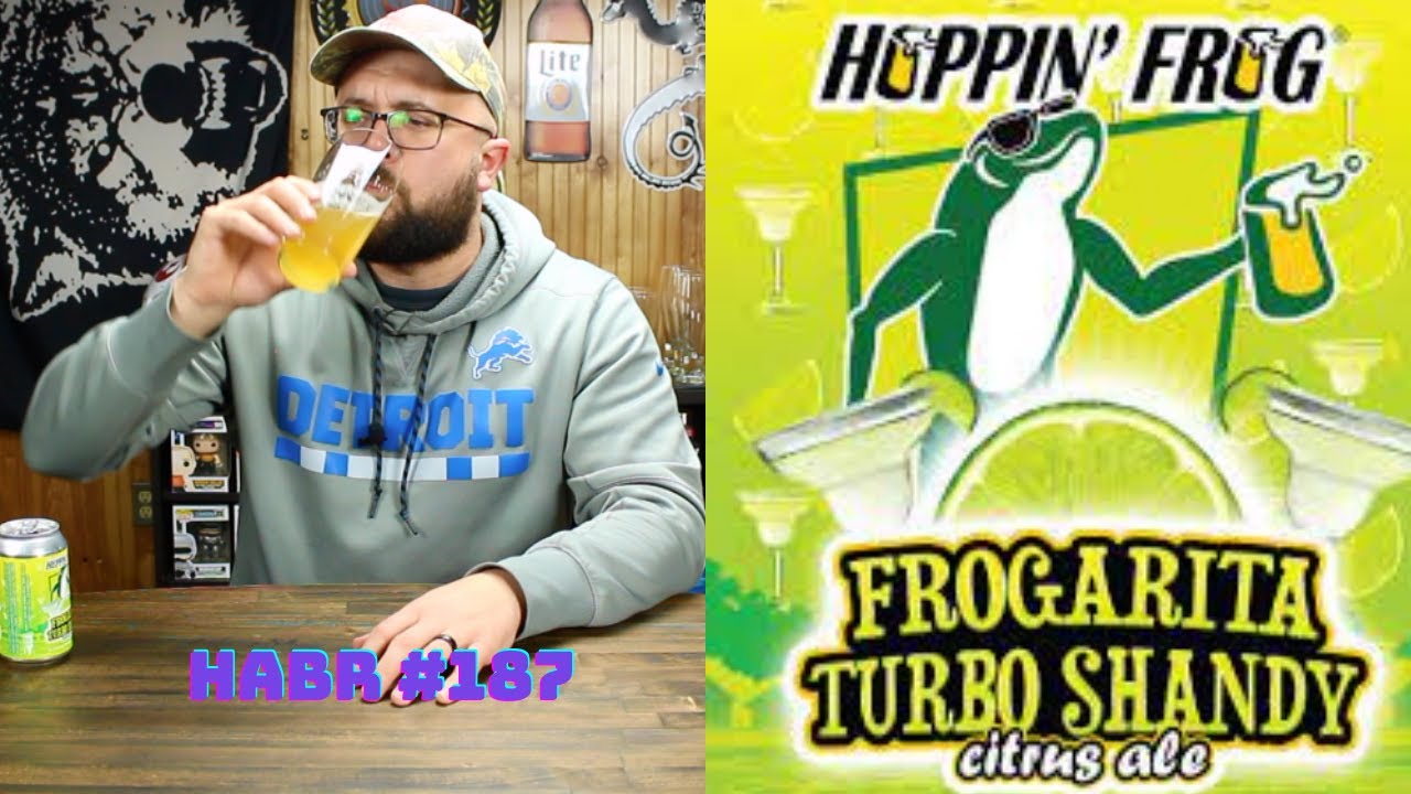 Hoppin' Frog Brewing Co | Frogarita Turbo Shandy Citrus Ale | Craft ...