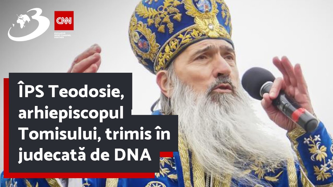 ÎPS Teodosie, arhiepiscopul Tomisului, trimis în judecată de DNA - YouTube