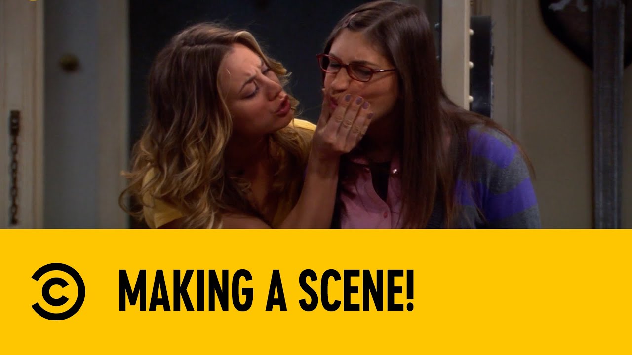 Making A Scene! | The Big Bang Theory | Comedy Central Africa - YouTube