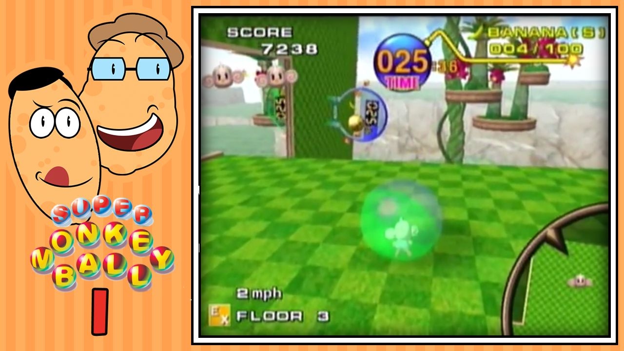 Spud Duds: Super Monkey Ball (Expert) - Part 1 - YouTube