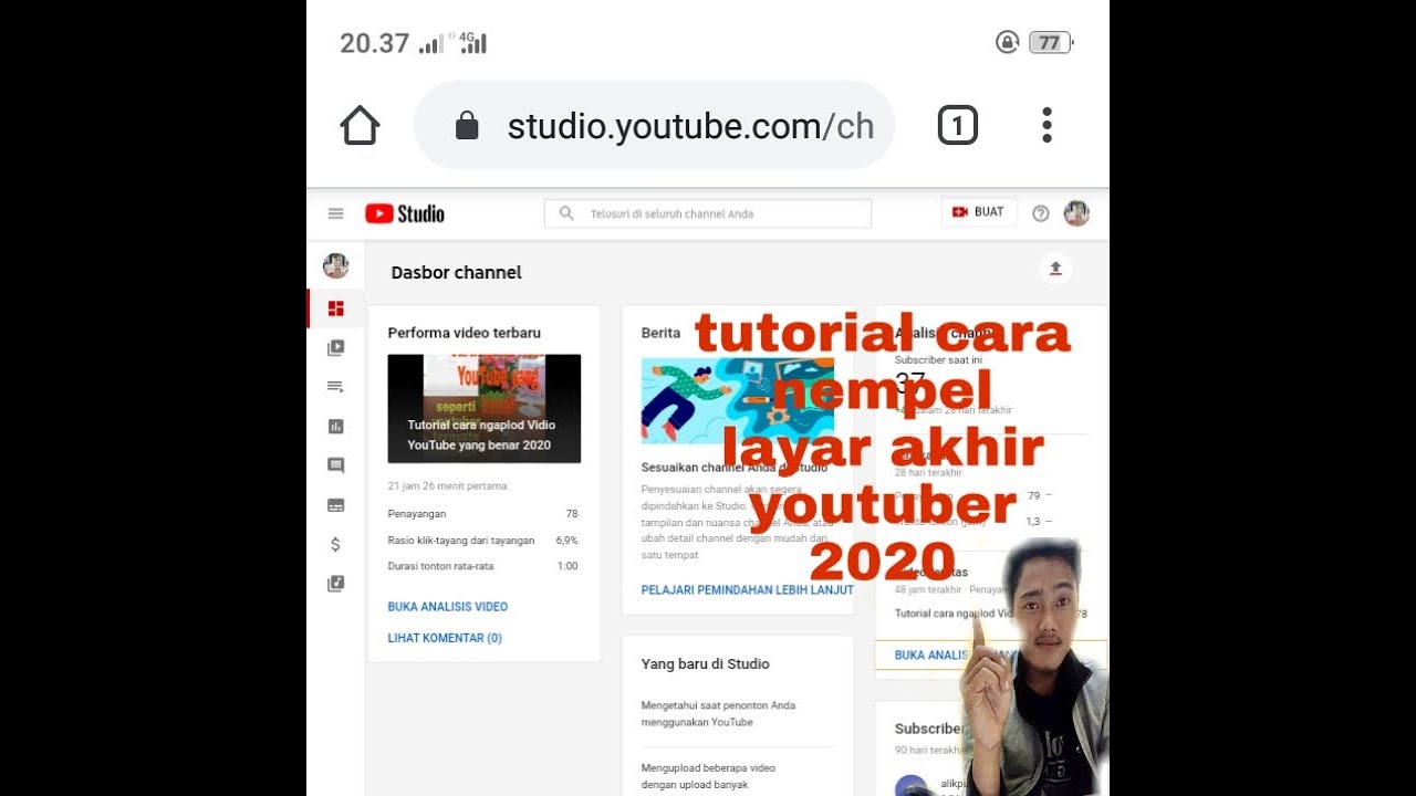 layar akhir youtube - YouTube