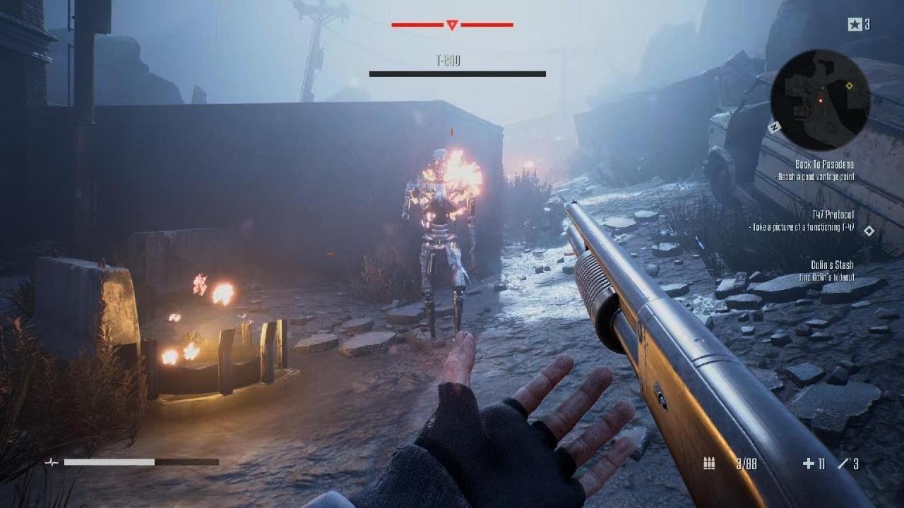 Terminator: Resistance Enhanced - Trolling A T800 Hardcore - YouTube