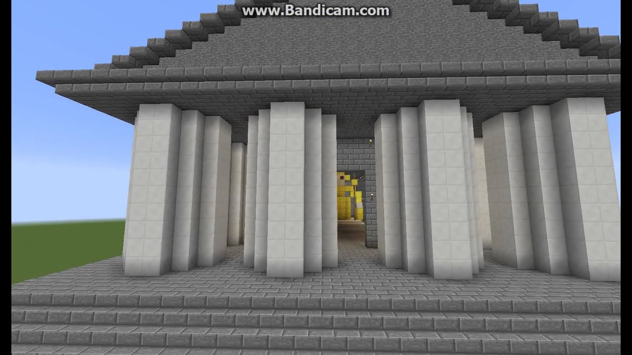 Greek Parthenon - Minecraft edition - YouTube