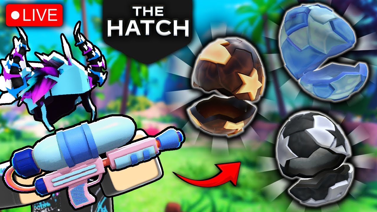🔴24/7 LIVE LAUNCHING ALL 3 Shellmet Eggs! Admin, Dev, & Star in Roblox ...