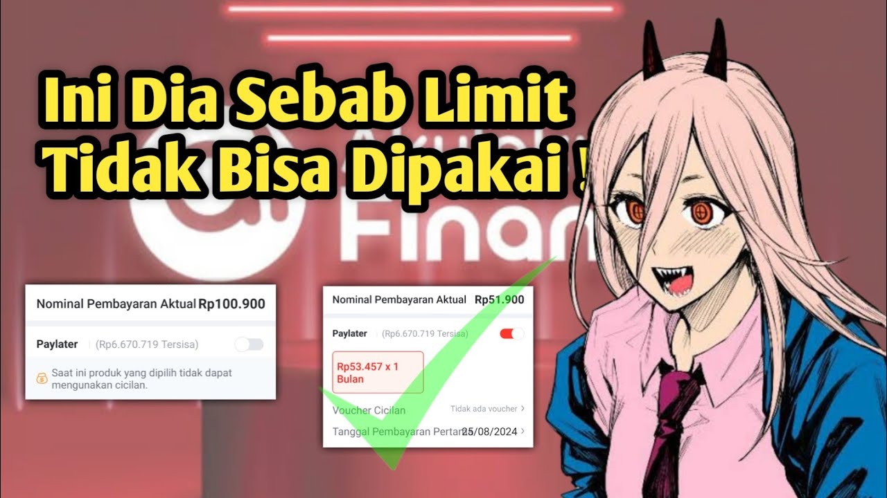 Cara Mengatasi Limit Akulaku Tidak Bisa Digunakan 2024 |Lmit Masi Ada Tapi Kenapa Tidak Bisa ...