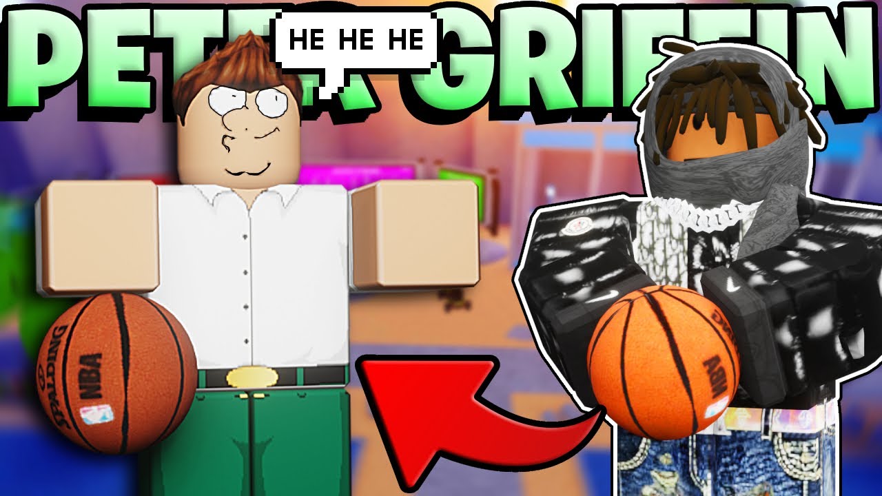 PETER GRIFFIN DESTROYS THE COMP IN ROBLOX HOOPZ?! | Hoopz - YouTube
