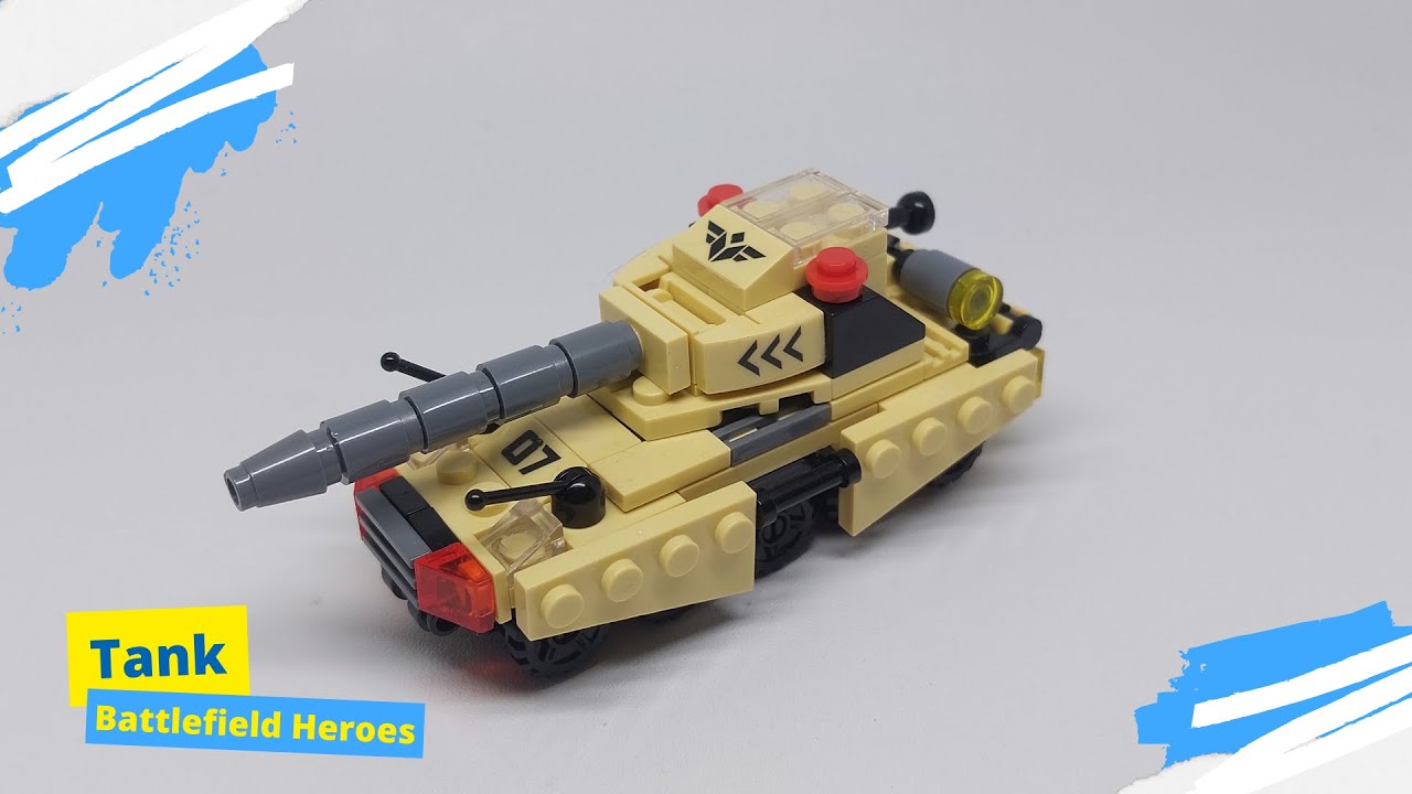 Battlefield Heroes Tank Combo | F Lego | Lelebrother #lego #block # ...
