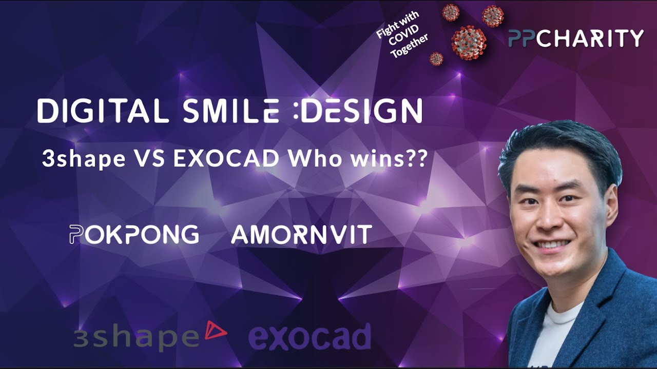 Digital smile design- 3shape VS Exocad Who wins?? #PPCHARITY lecture covid-19 - YouTube