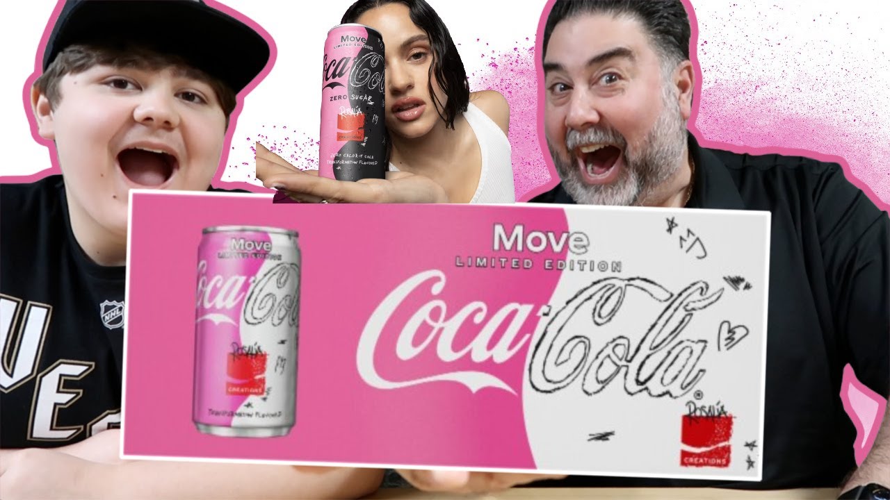 NEW Limited-Edition Coke Creations Move Featuring Rosalía Full Sugar ...
