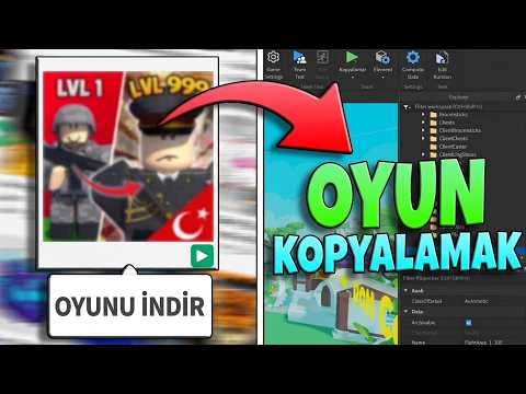 HOW TO COPY ROBLOX GAMES?