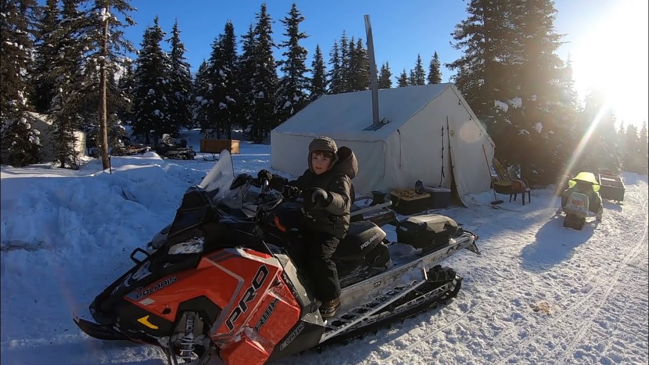Father Son Winter Camping, Training Boys to be Men | Mountain Man ...