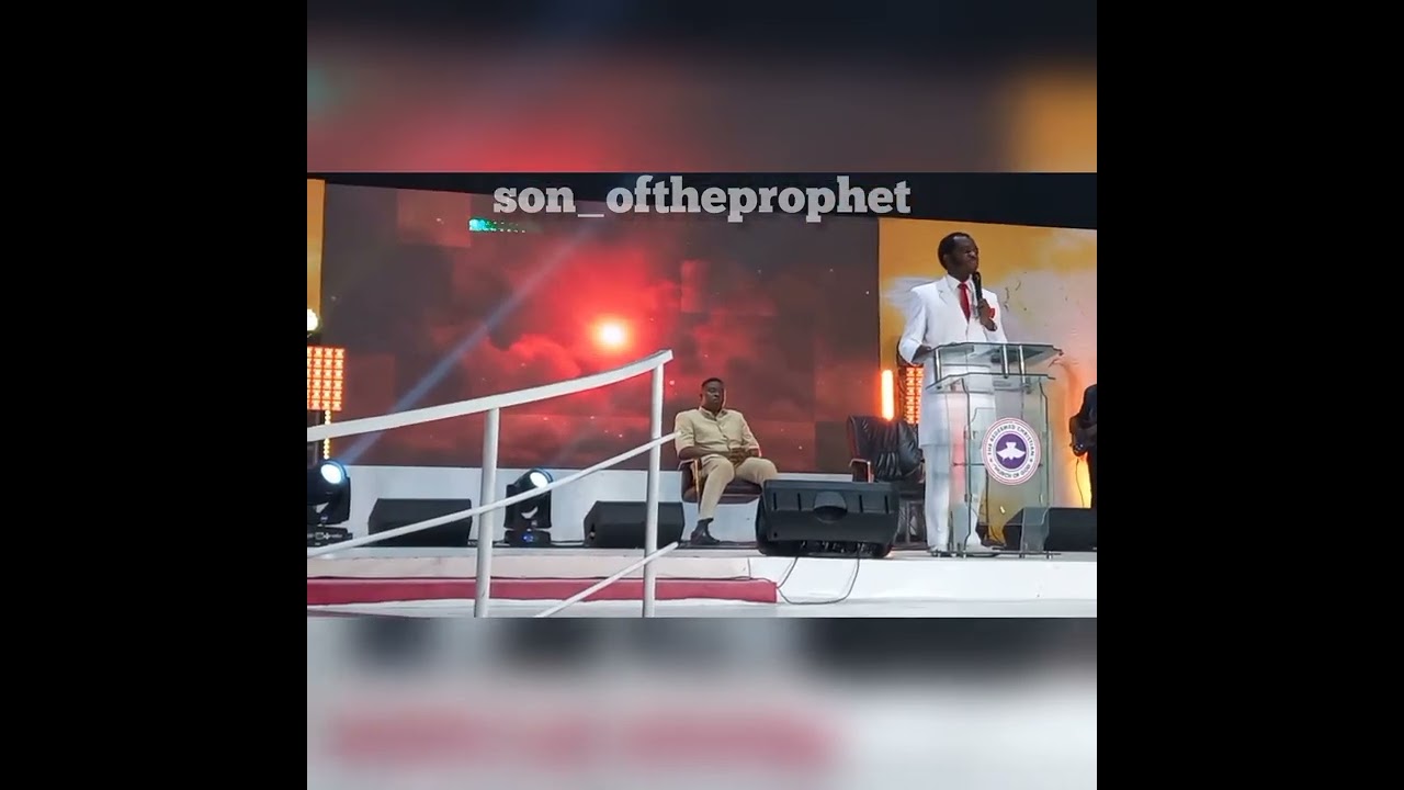 🔥🔥DADDY EA ADEBOYE gave SON OF THE PROPHET opportunity to minister ...