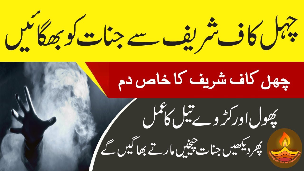 Chehel Kaaf | Chahal Kaaf se ilaj | Jinnat ko Bhagane ki Dua | Chahal ...