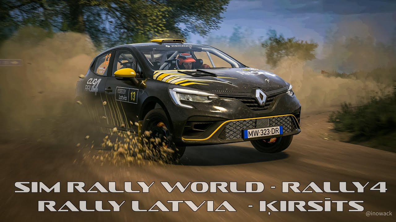 LIVE: EA WRC | Sim Rally World - Rally4 - Rally Latvia - Ķirsīts ...